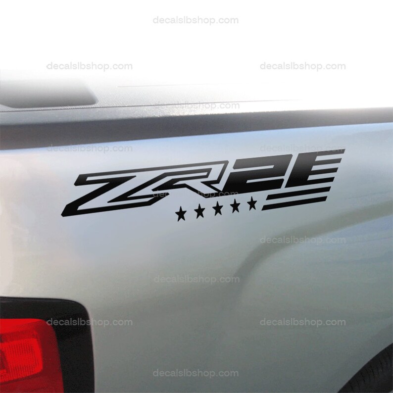 ZR2 Decals Flag Chevy Colorado Chevrolet Stickers Bedside | Etsy