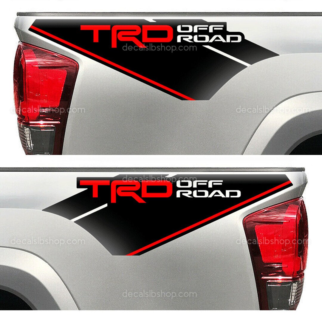 TRD off Road Decal Tacoma Bedside Decals Fit Toyota Truck - Etsy