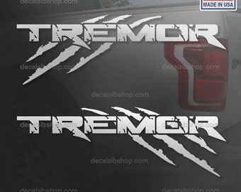 Tremor Decal - Etsy