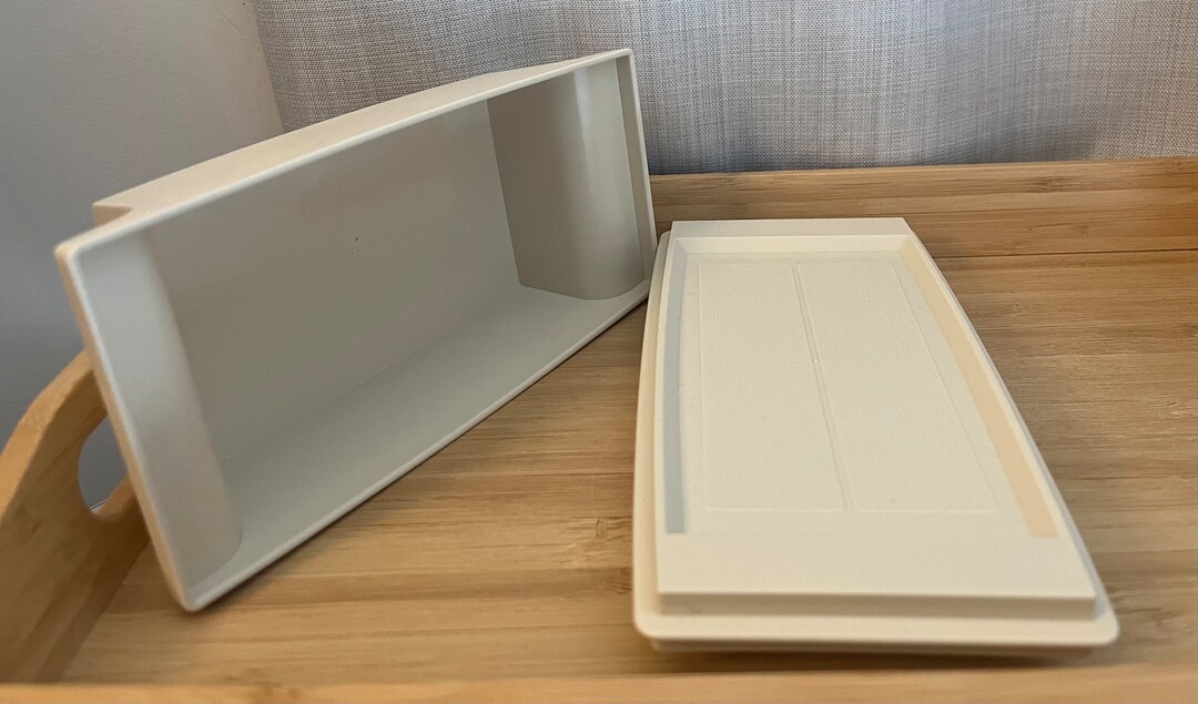 Vintage Tupperware Butter Keeper With Lid 1512/1511 - Almond Coloured ...
