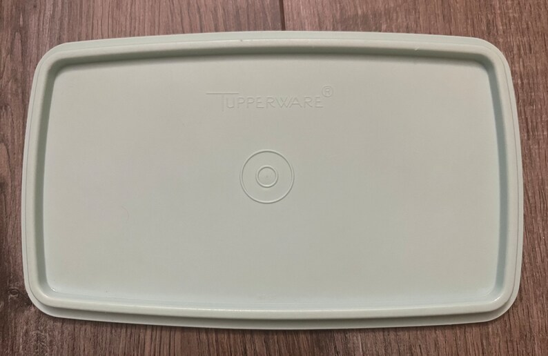 Vintage Tupperware Medium Rectangular Lids 817 8-7/8 Long X 5 Wide Mint ...