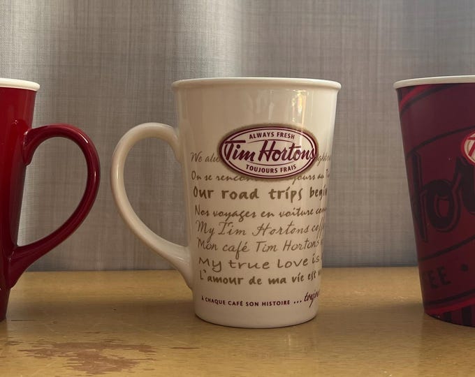 Tim Hortons Coffee Mug Choose From the Following Styles - Etsy Canada