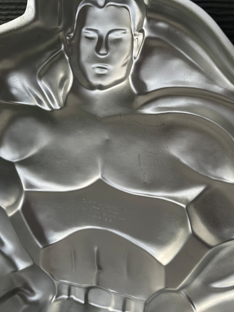 Vintage 1977 Wilton Superman Cake Pan, DC Comics - Etsy