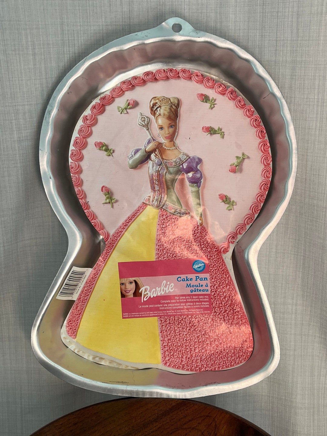 Vintage Mattel Dream Time Princess Barbie Cake Pan Wilton 2000 - Etsy
