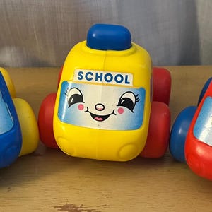 Vintage 1989 Shelcore Grab-n-go Vehicles. Choose Between Police Car ...