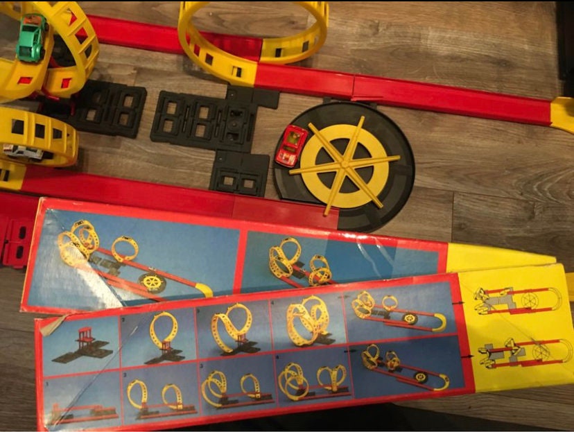 Vintage Majorette Motor 530 Race Track Ages 5-12 Toy Car Set - Etsy