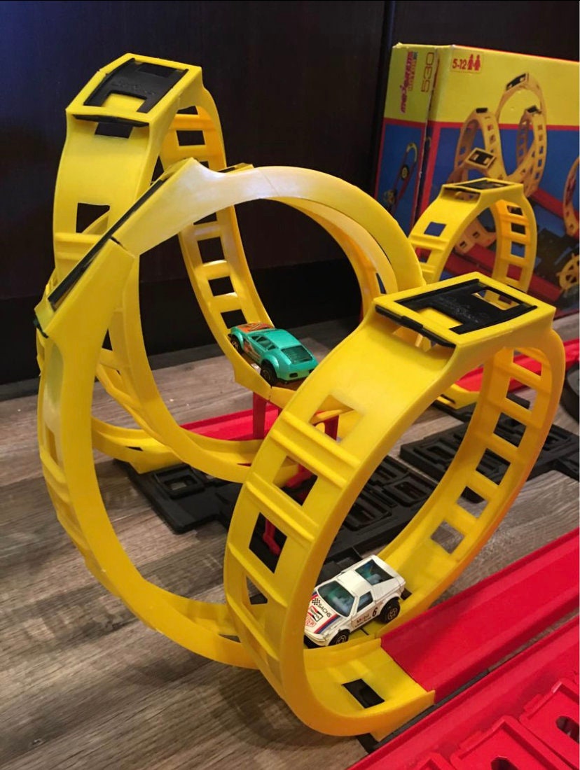 Vintage Majorette Motor 530 Race Track Ages 5-12 Toy Car Set - Etsy