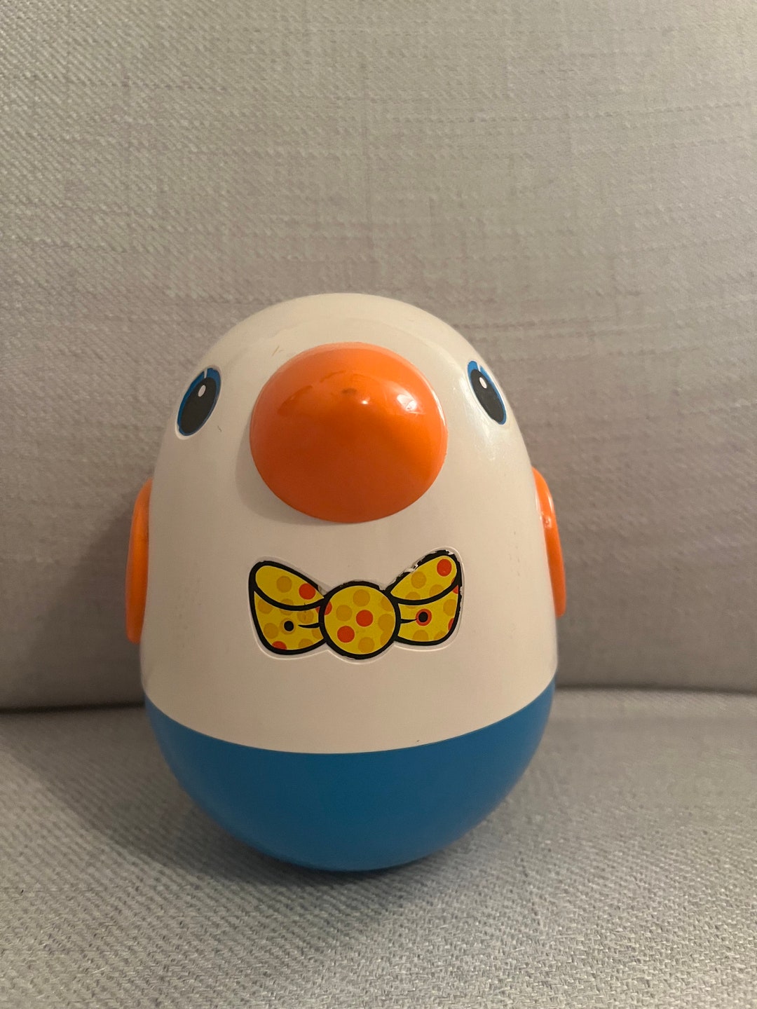 Vintage 1986 Playskool Penguin Chime Ball Roly Poly Weeble - Etsy