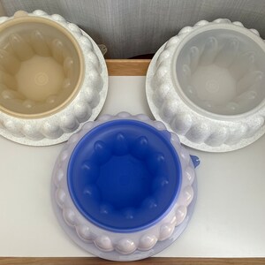 Tupperware Jello Molds Pans 1201 / 1202 / 1203 3 to Choose From Blue ...