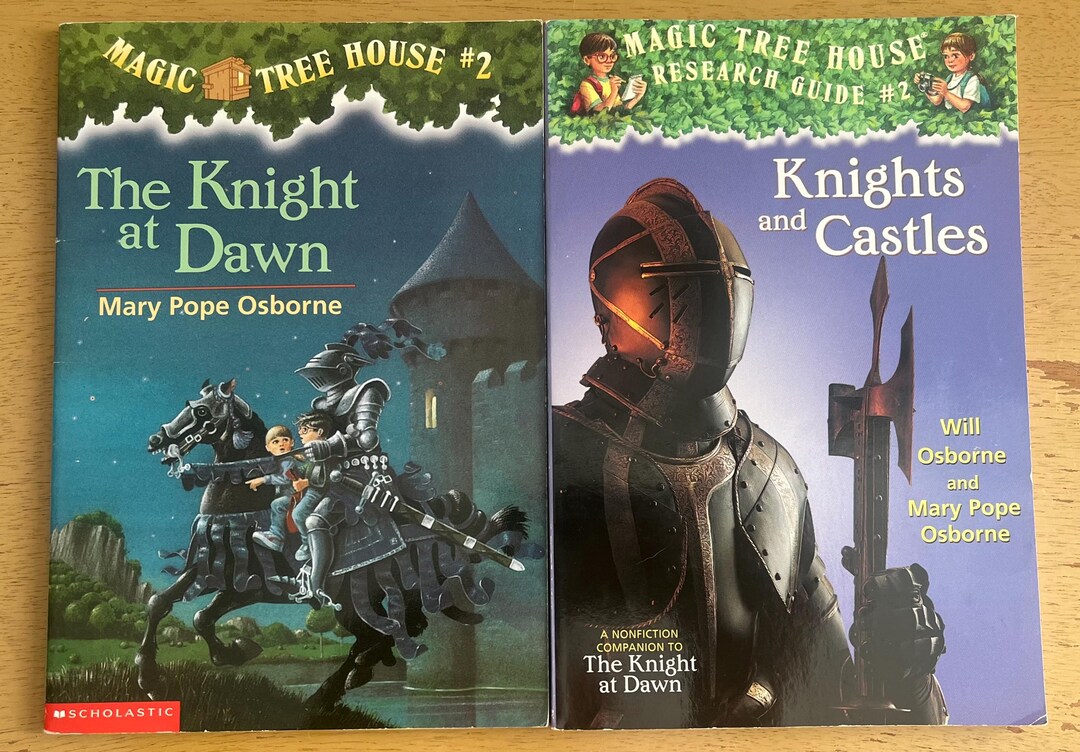 Magic Tree House Book 2 the Knight at Dawn With Research Guide 2 ...