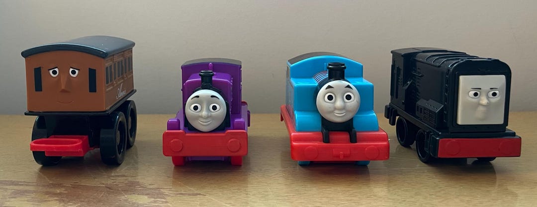 Thomas and Friends Chunky Plastic Thomas the Tank Engine Toddler Trains ...