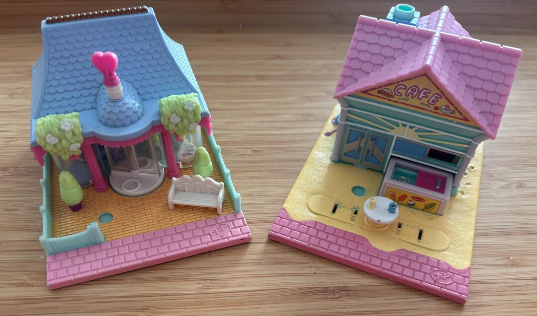 Polly Pocket Pollyville Buildings for Micro Dolls Bluebird Toys. CHOOSE ...