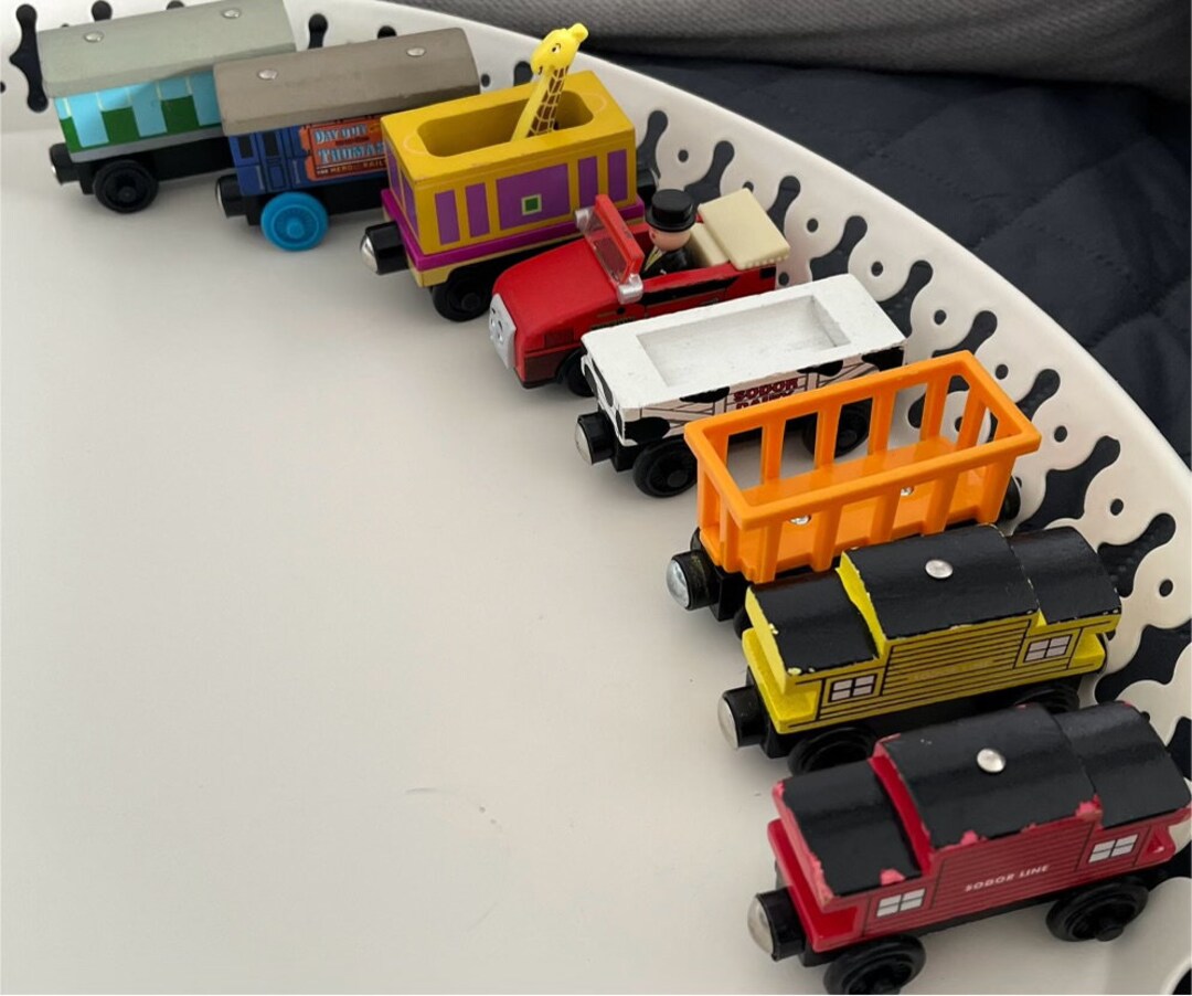 Vintage Wood Thomas the Tank Engine & Friends Choose From Eight Train ...