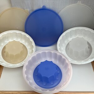 Tupperware Jello Molds Pans 1201 / 1202 / 1203 3 to Choose From Blue ...