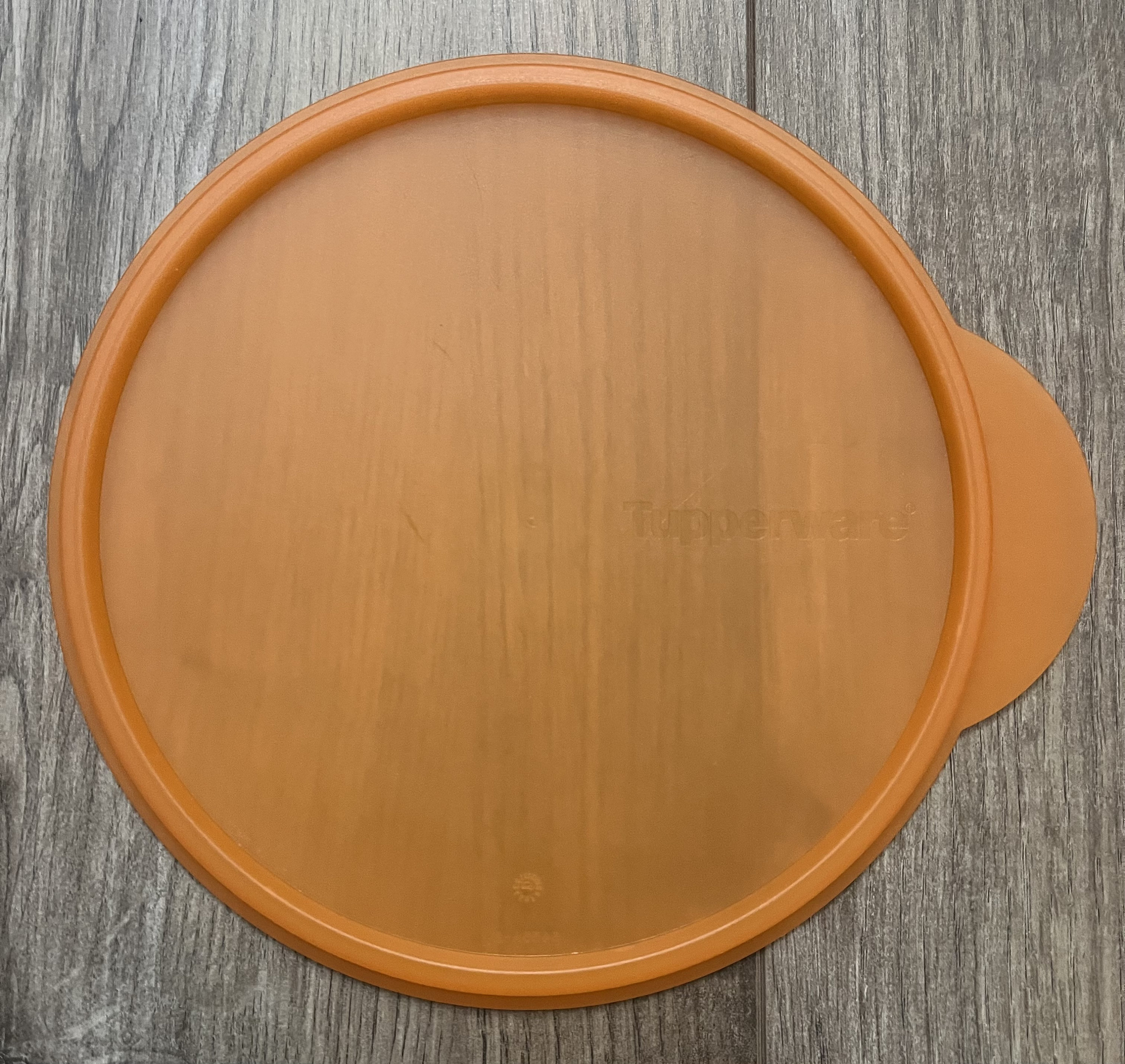 Vintage Tupperware Round Flat-out Bowl Lids 5455A 6-3/4 Diameter Purple ...