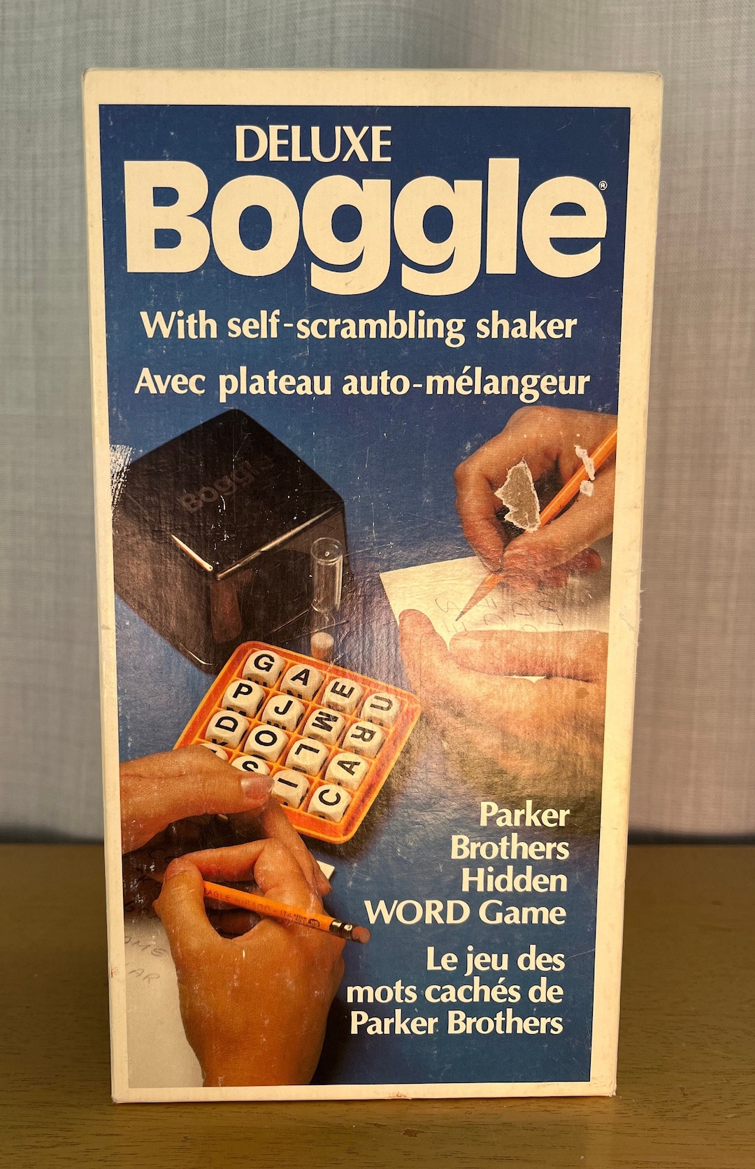 Vintage 1980 Boggle Word Game Parker Brothers Board Games Family Night ...