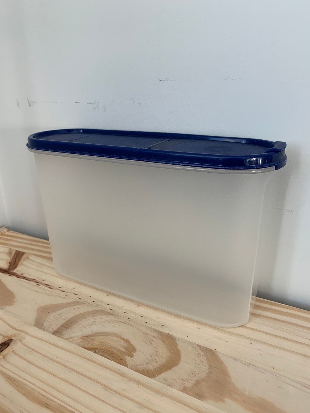 Vintage Tupperware Modular Mates Stackable Clear Storage Container ...