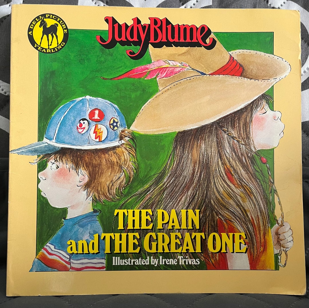 Vintage 1985 Judy Blume “the Pain and the Great One “ Paperback Book ...