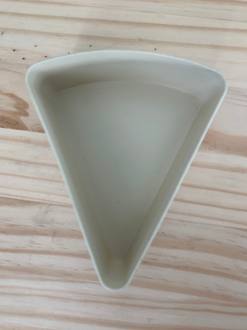 Vintage Almond Tupperware Pie Wedge Stacker Food Storage Container 269 ...