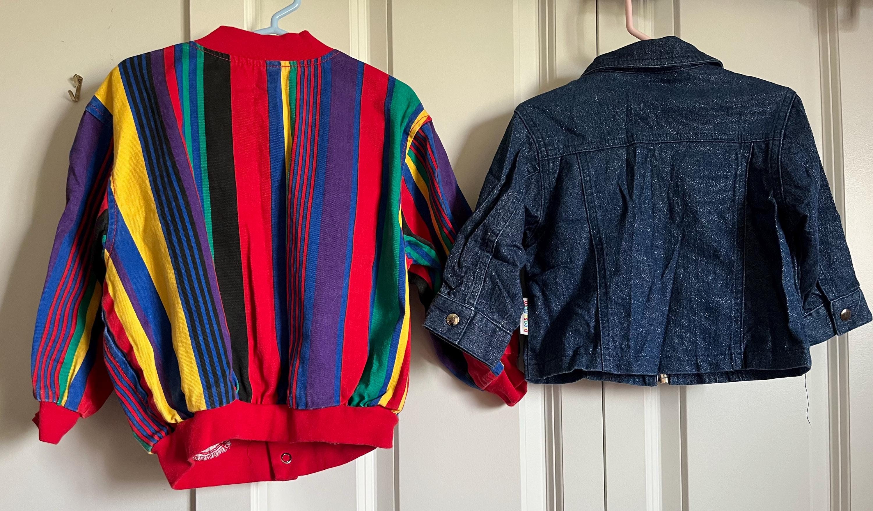 Vintage Please Mum Children’s Jackets Choose Between Multi-coloured ...