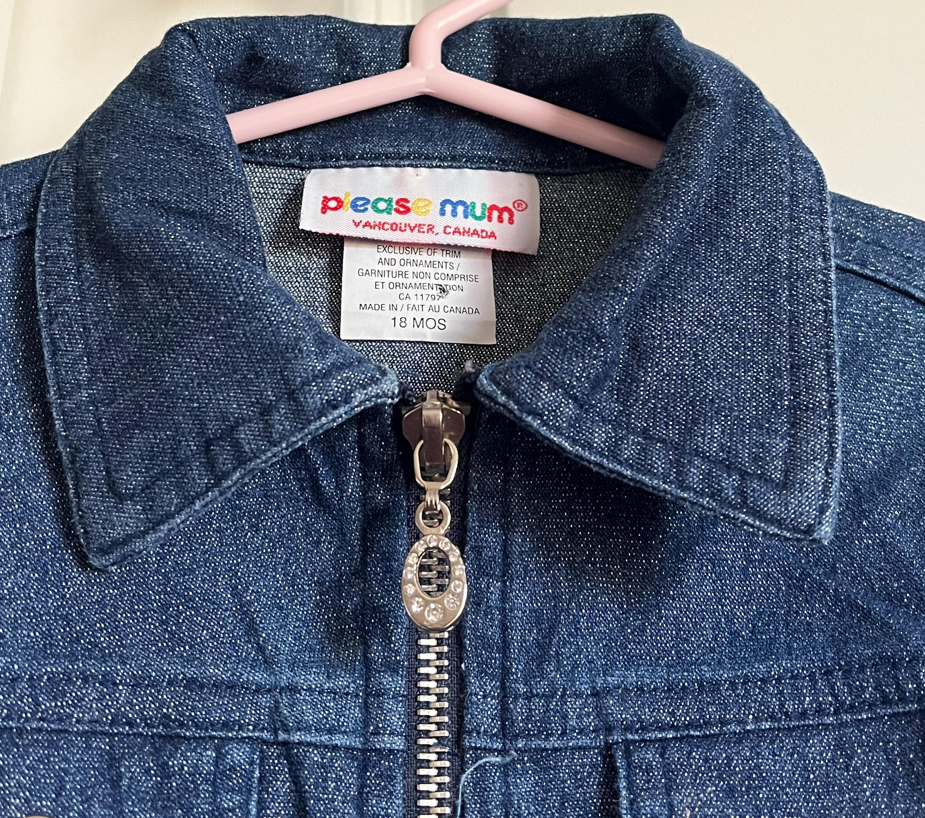 Vintage Please Mum Children’s Jackets Choose Between Multi-coloured ...