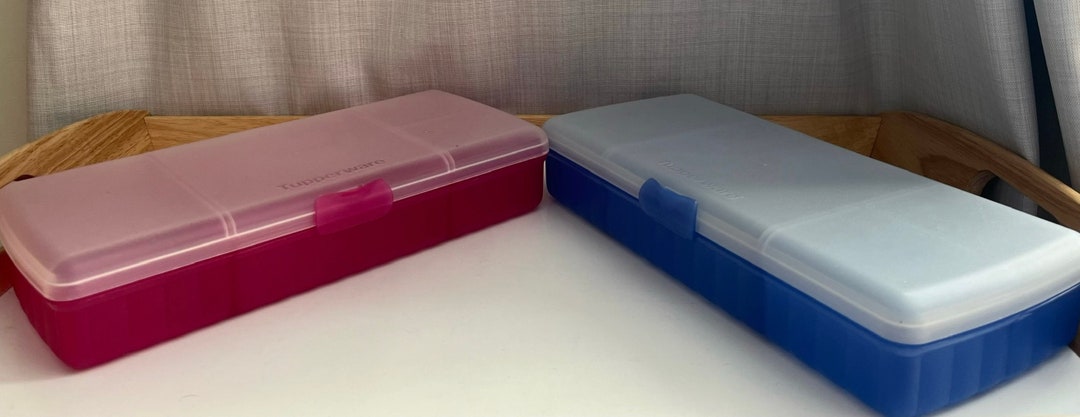 Tupperware Hinged Lunch N Things Divided Container Bento Box - 2 to ...