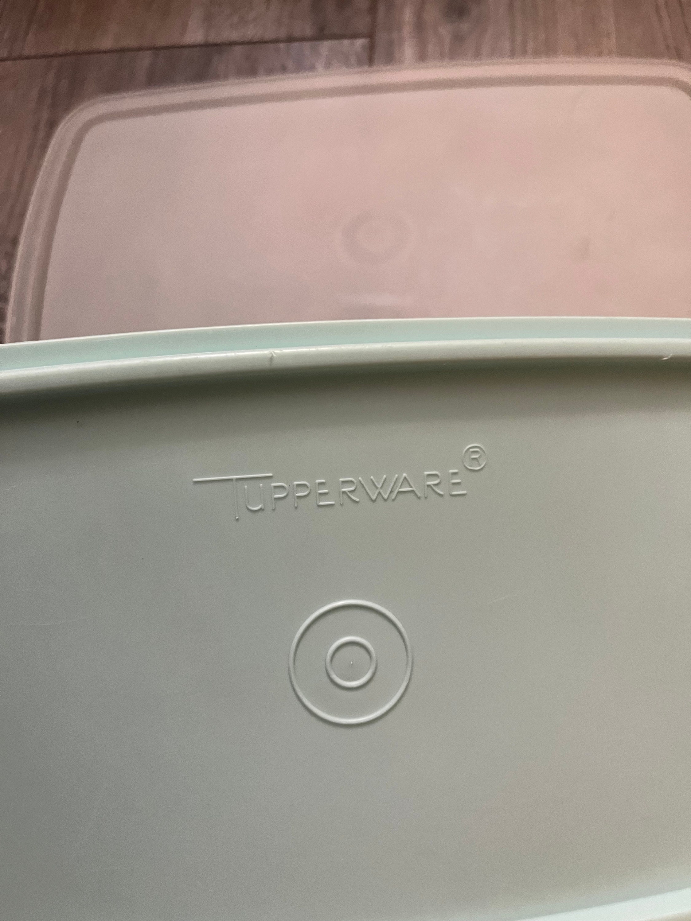 Vintage Tupperware Medium Rectangular Lids 817 8-7/8 Long X 5 Wide Mint ...