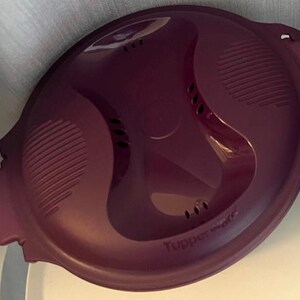 Vintage Tupperware Microwave Rice Cooker 2.2L, With Foam Catcher & Lid ...