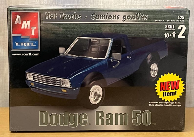 AMT / ERTL Plastic Model Kit 1:25 Scale Skill 2 Ages 10+ Hot Trucks ...