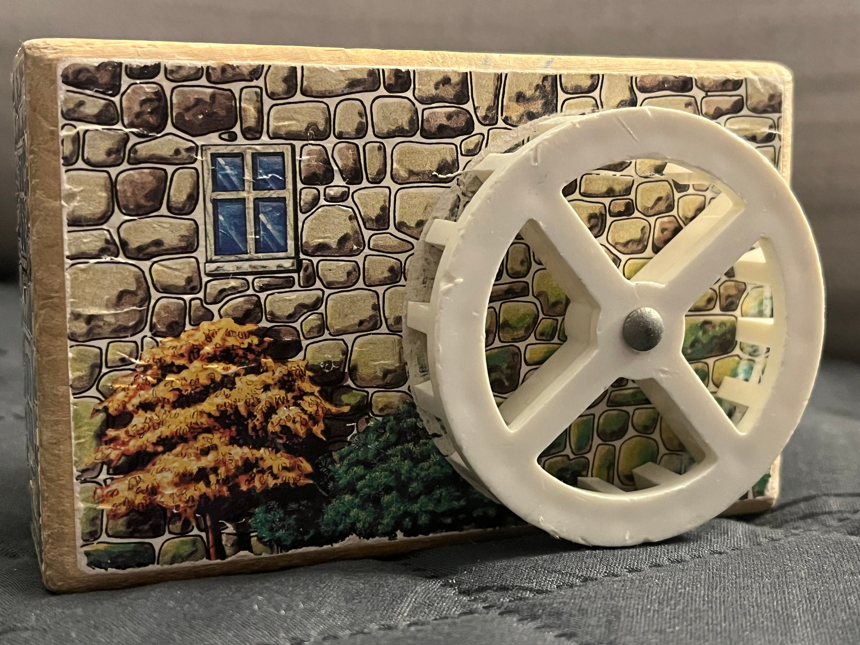 Vintage 1984 Thomas and Friends Wood Gristmill With Waterwheel Thomas ...