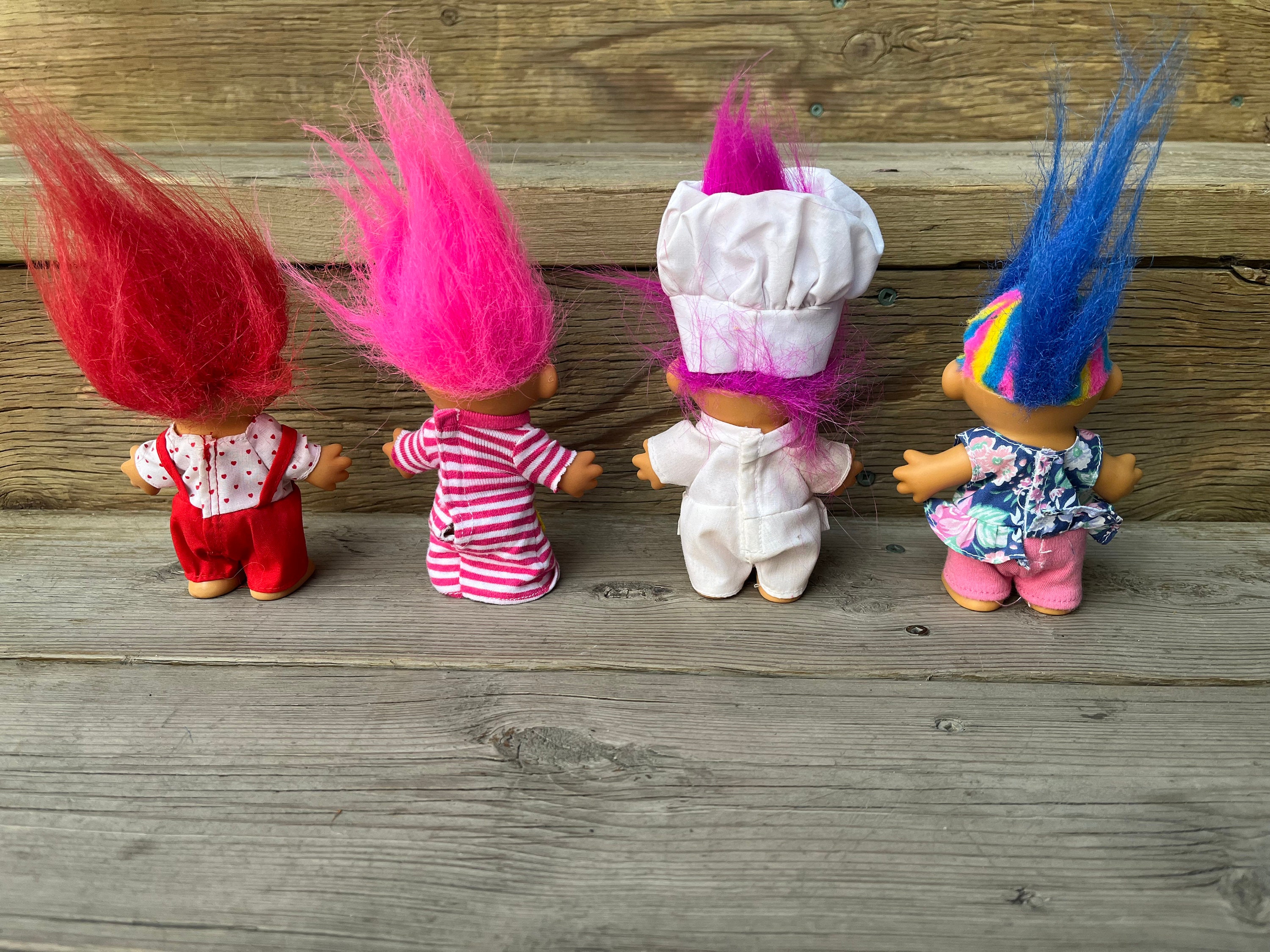 Vintage Collection of Russ Trolls Collectable Four to Choose From I ...