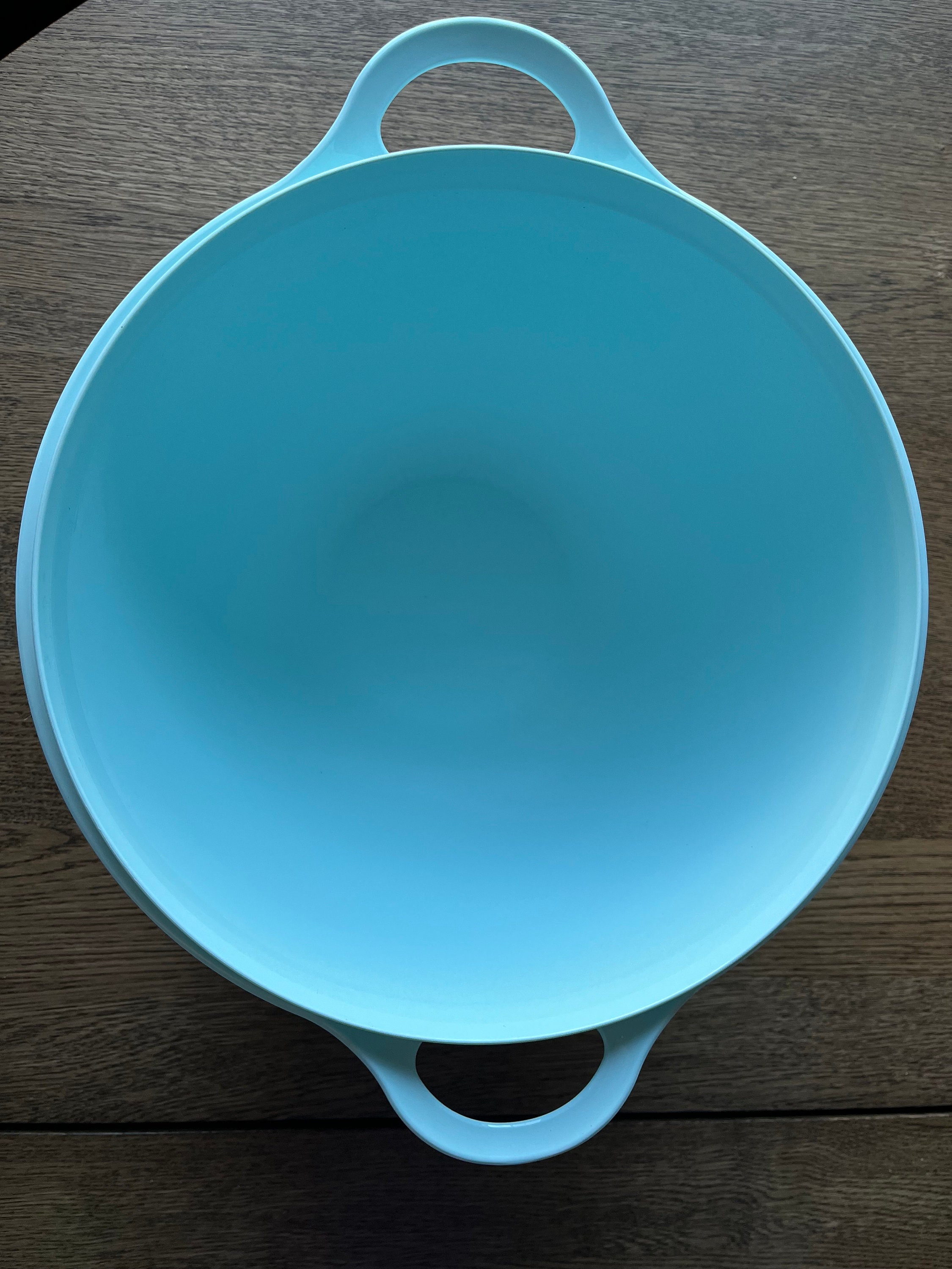 Tupperware Thatsa Mega Bowl Turquoise Blue 42cups, / 10L, 5377A-2 With ...