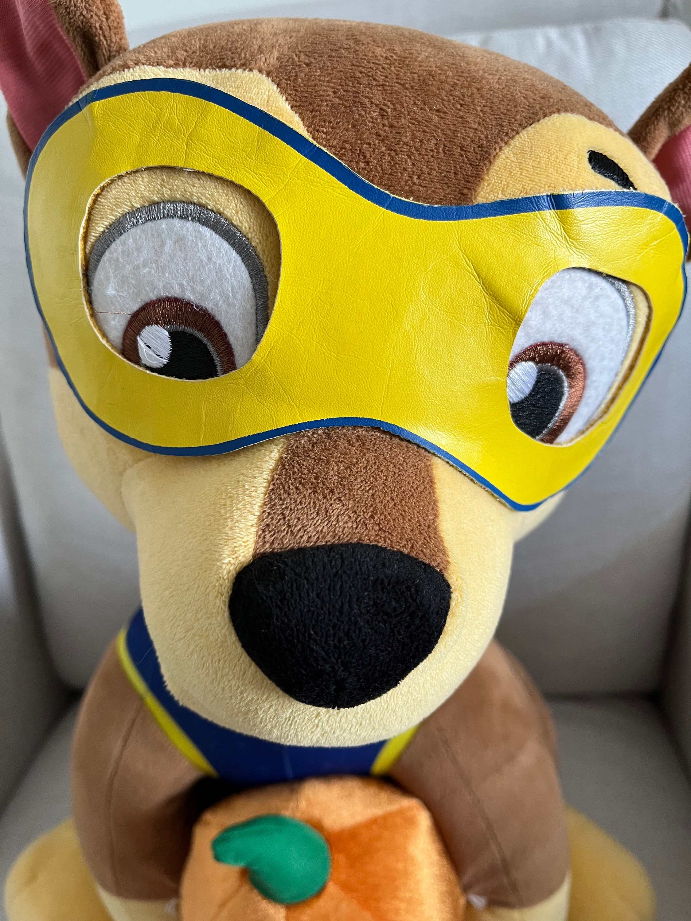 18 Paw Patrol Chase Halloween Pumpkin Plushie Toy Dog Weighted Fall ...