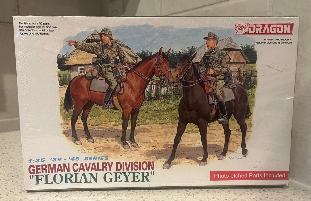 Model Kit German Cavalry Division florian Geyer by Dragon 1:35 Scale 39 45 Series NIB NRFP - Etsy