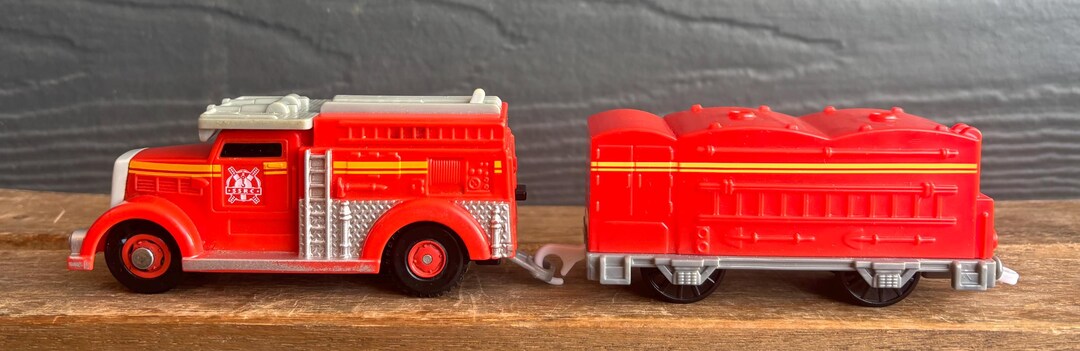 Thomas the Train Engine Fiery Flynn Fire Train Cars - Etsy