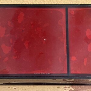 Mirrored Burgundy Bakelite Jewelry Box With Hinged Lid Red Velvet ...