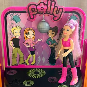 Polly Pocket Vintage Dance & Groove Concert Stage Playset With Doll ...