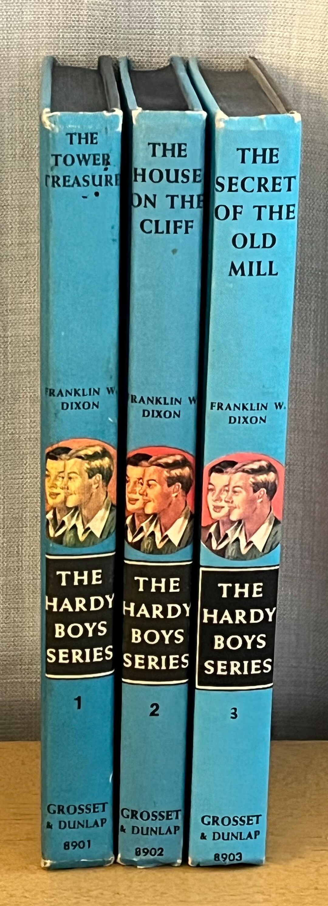Vintage the Hardy Boys Series Books 1-3 Set by Franklin W. Dixon ...