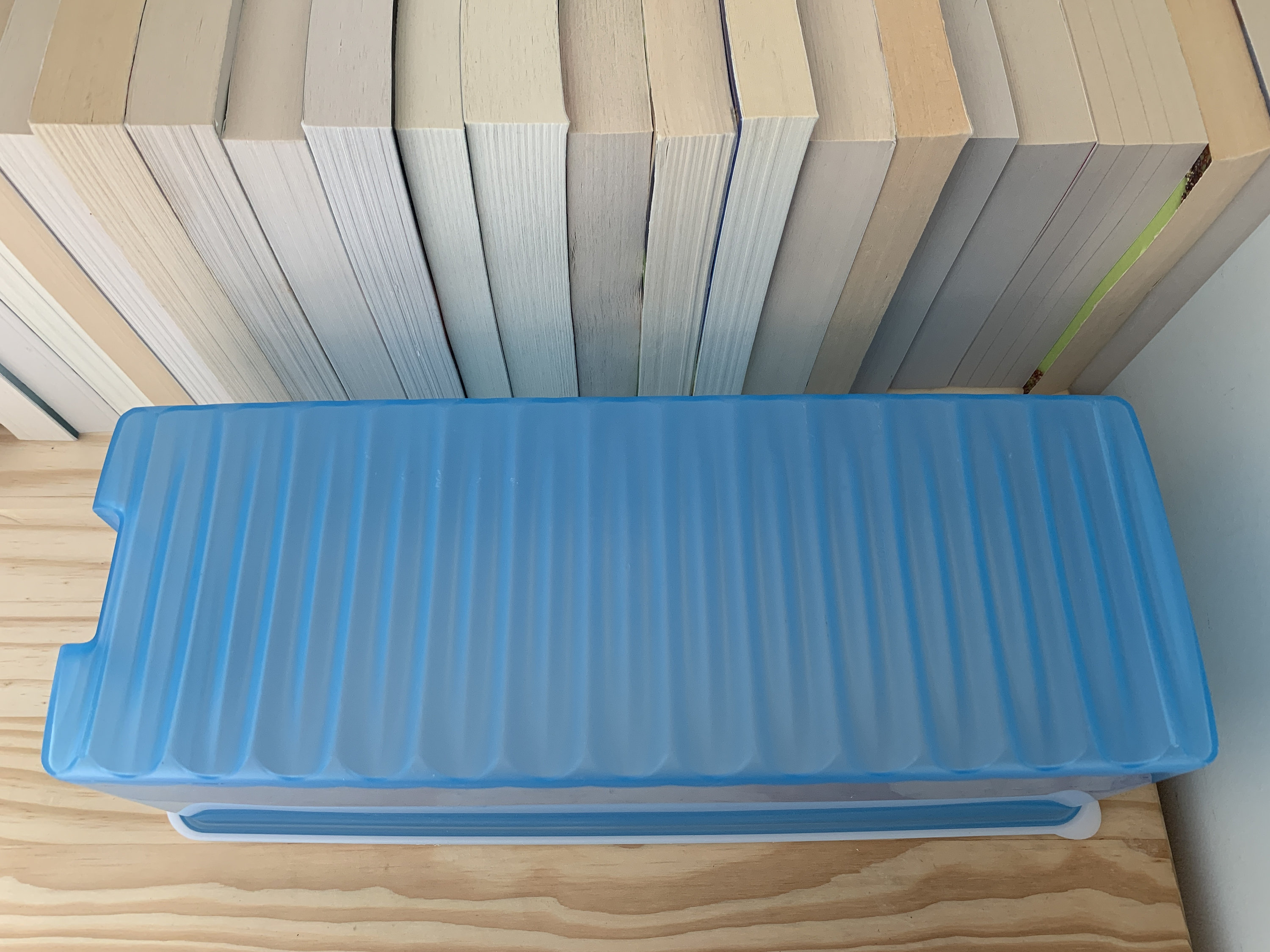 Tupperware Fridge Mates Large Blue Rectangular Food Storage - Etsy