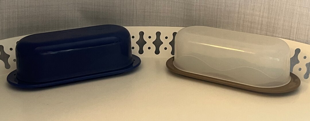 Vintage Tupperware Impressions Butter Dish 5080A/5079A Single Butter ...