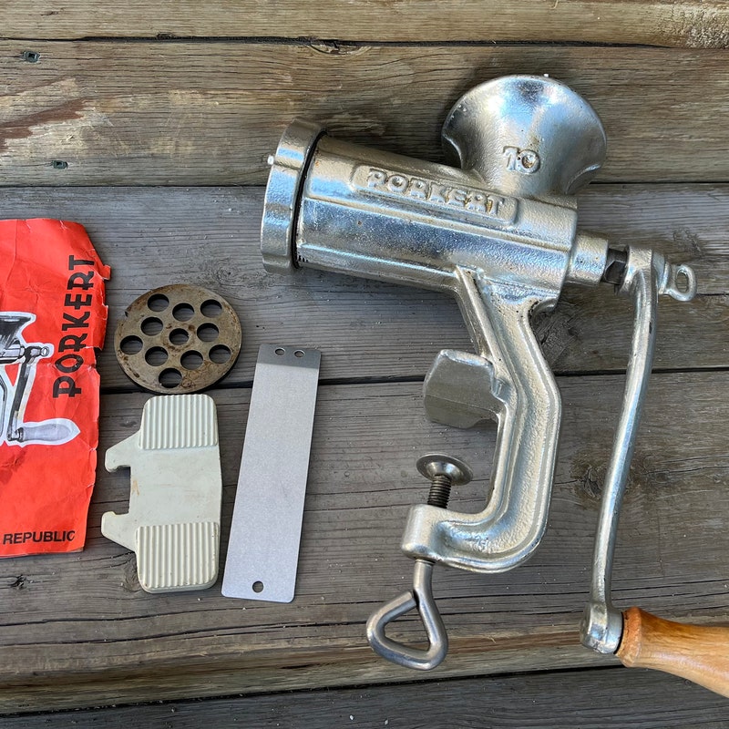 Vintage Meat Grinder - Etsy