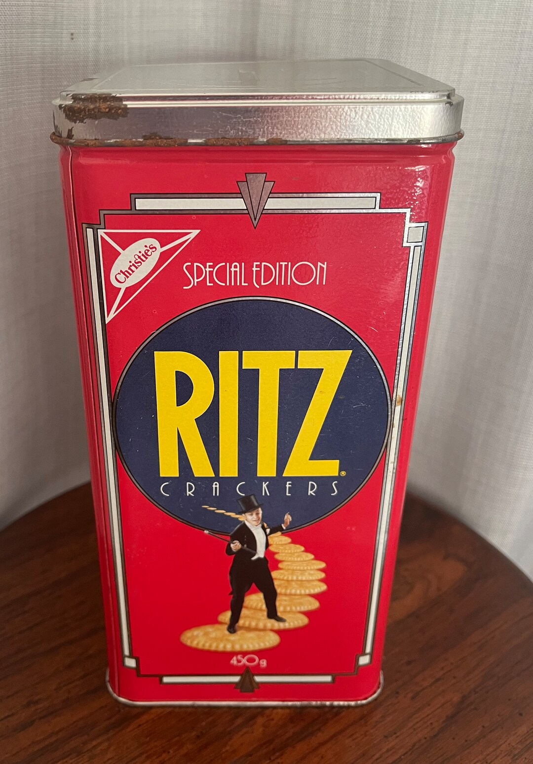 Vintage 1990 Special Edition Christies Ritz Cracker Tin - Etsy