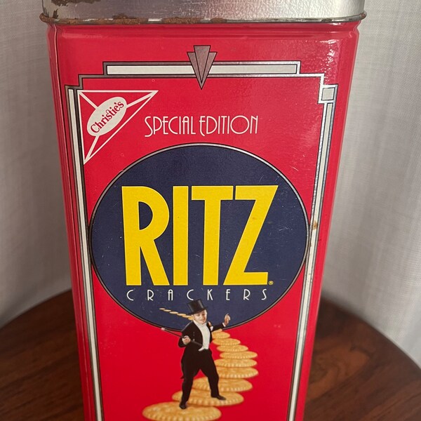 Ritz Cracker Tin - Etsy