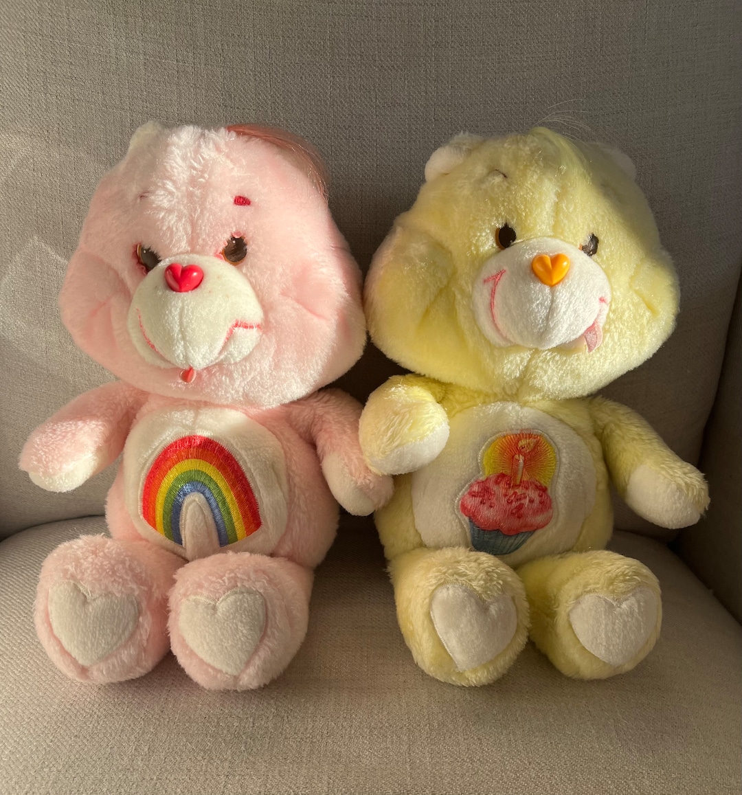 Vintage 1980s Care Bears by Kenner / American Greetings - Cheer Bear or ...