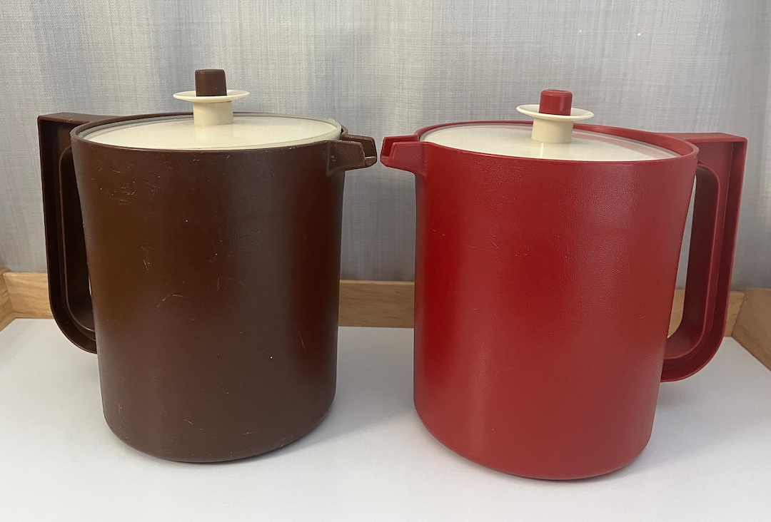 Vintage Tupperware Juice Jug 6 Cups 1.5 Quarts 1575/802 Water Jug Kool ...