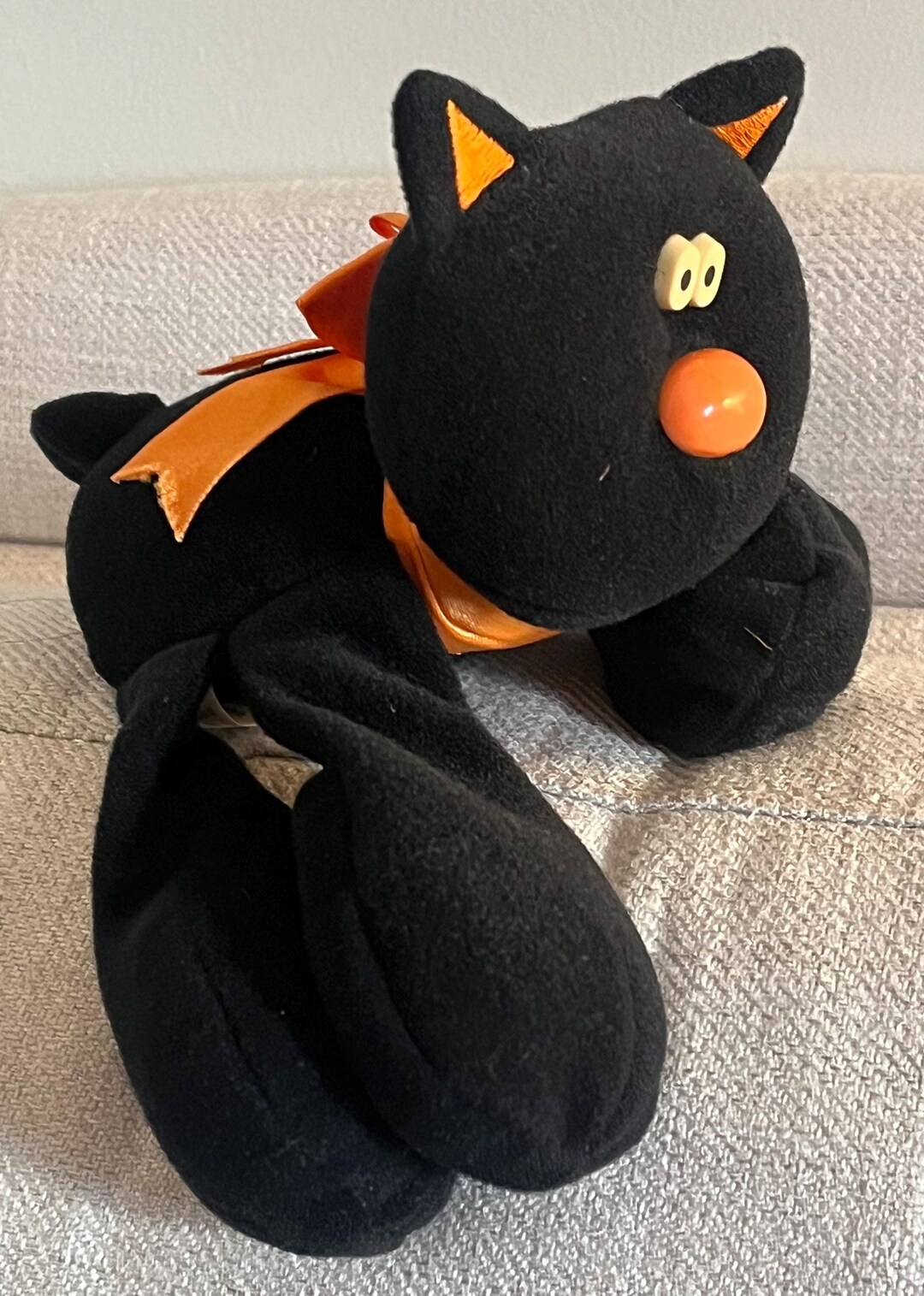 Vintage Hallmark 1985 Stuffed Animal Hocus Pocus Black Cat Plushie ...