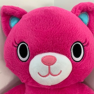 Build A Bear Kabu Catlynn 17 Pink Kawaii Kitten Cat Stuffed Animal ...