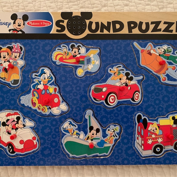 Toddler Mickey Mouse Puzzle - Etsy