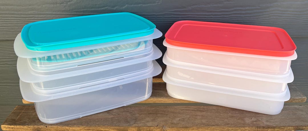Tupperware Deli Keeper Fridge Stackables & Freezer Mates - Etsy