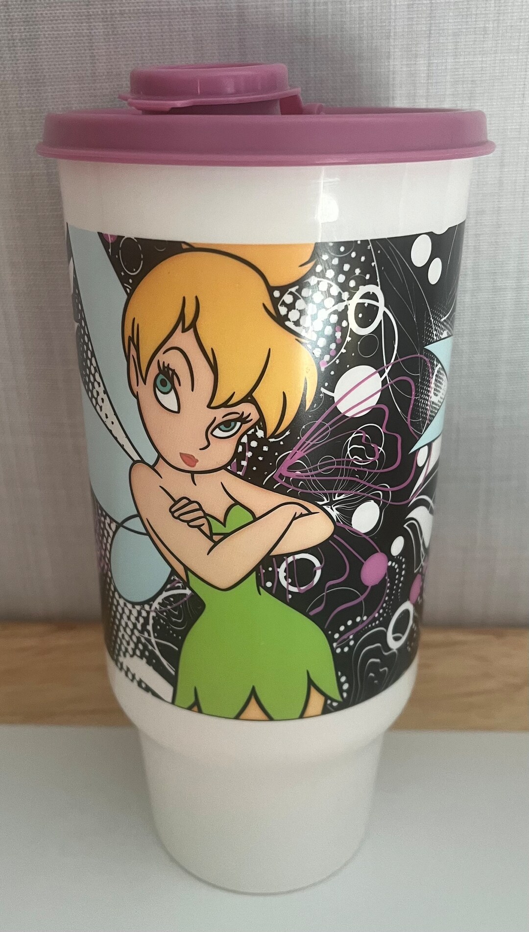 Purple Tupperware 32 Fl Oz (950ml) on the Go Cup Tumbler With Fairy ...